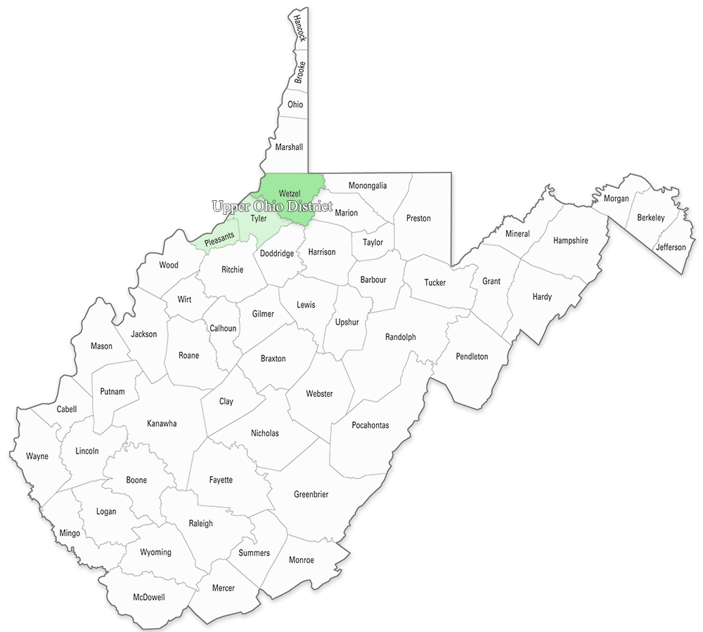 Wetzel County Wv District Map